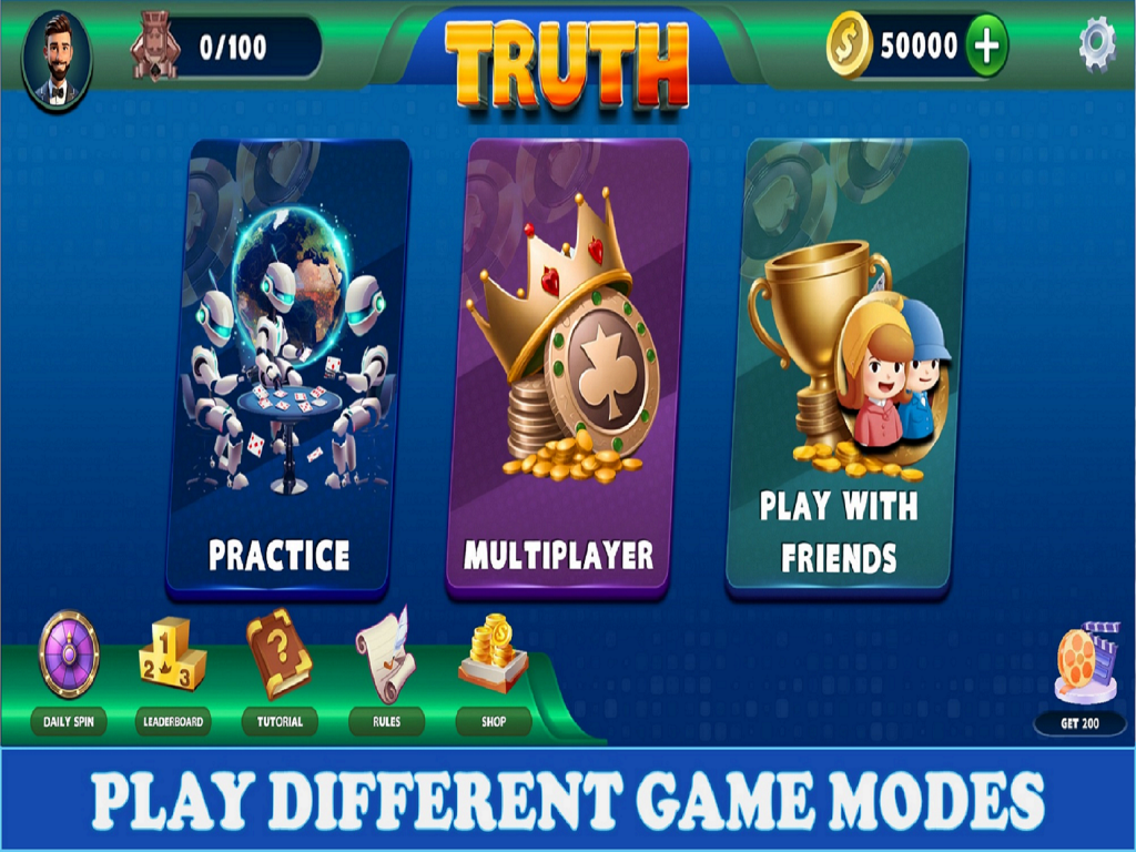 Truth App - Play Fun and Strategic Card Games Online